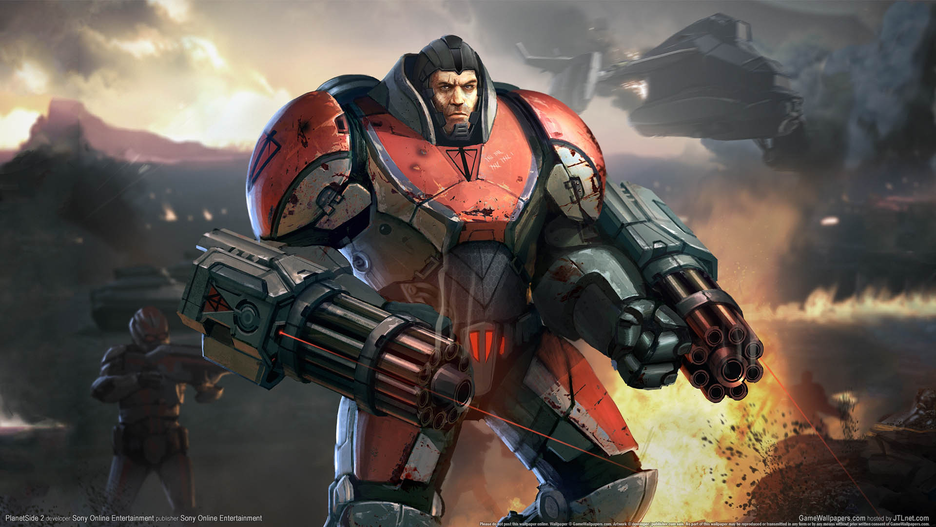 Wallpaper 1920x1080 Px Planetside 2 Terran Republic